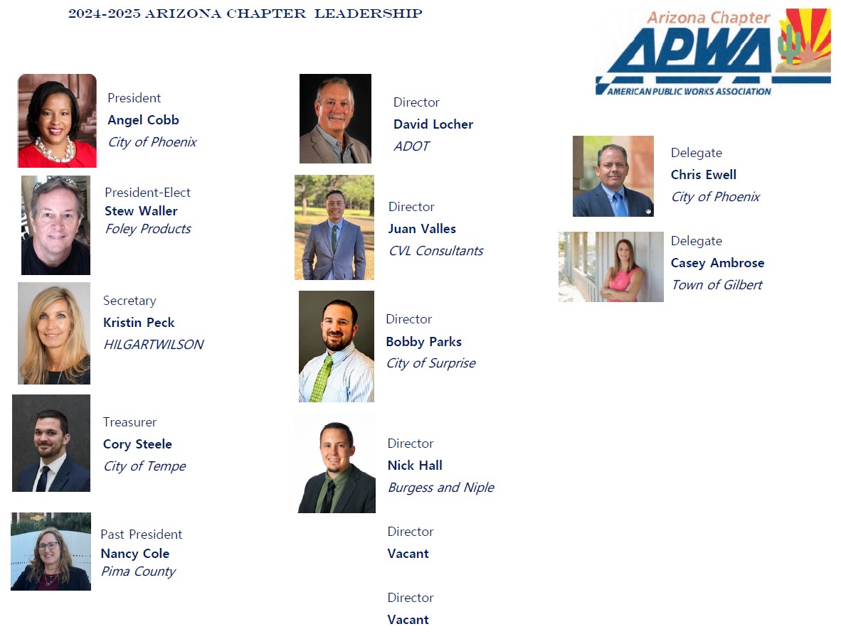 Chapter Leadership – APWA Arizona Chapter