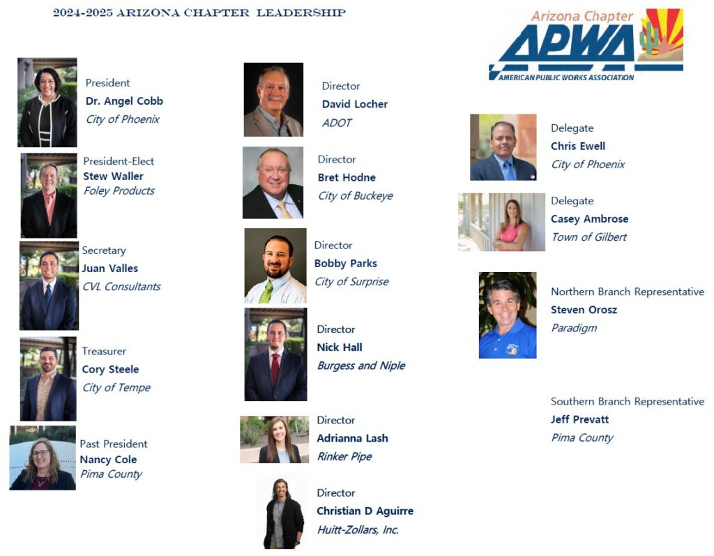 Chapter Leadership – APWA Arizona Chapter