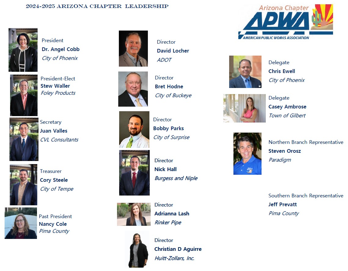 Chapter Leadership – APWA Arizona Chapter